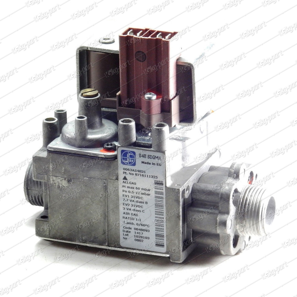 Sigma 848 0848093 Boiler Gas Valve Bosch & Worcester - 87161113250 ...