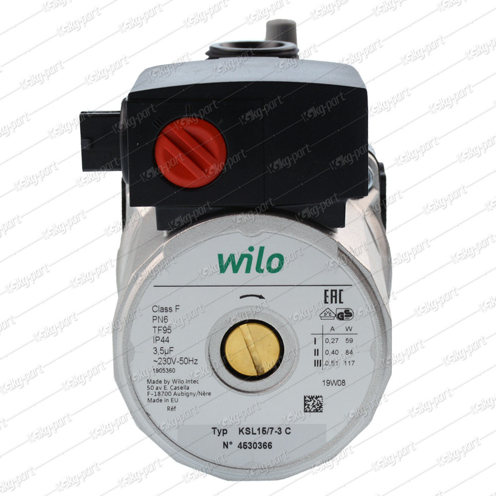 Wilo Boiler Pump - KSL15/7-3 C 117W Wholesale