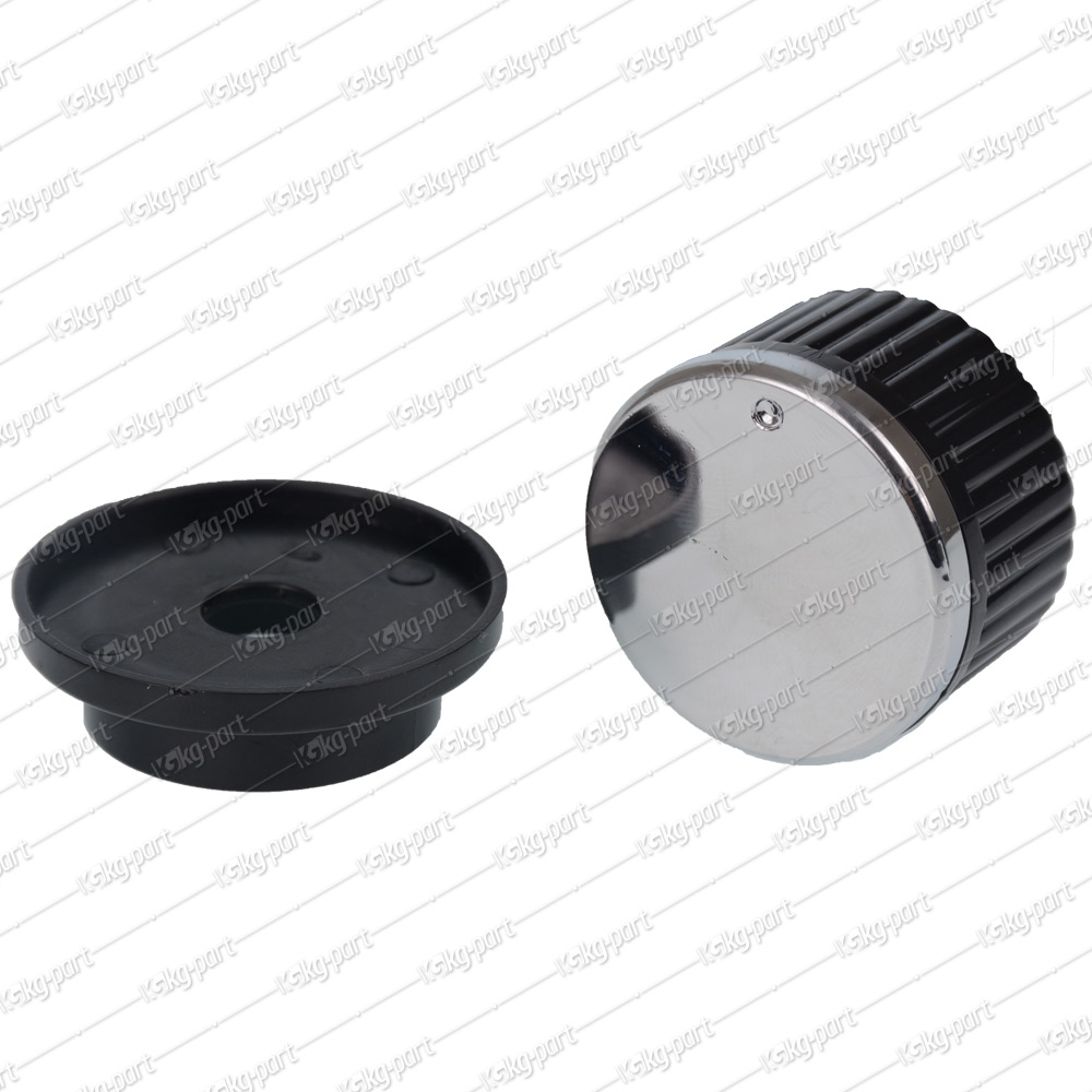 Universal Oven Button Set - Inox - Black Wholesale